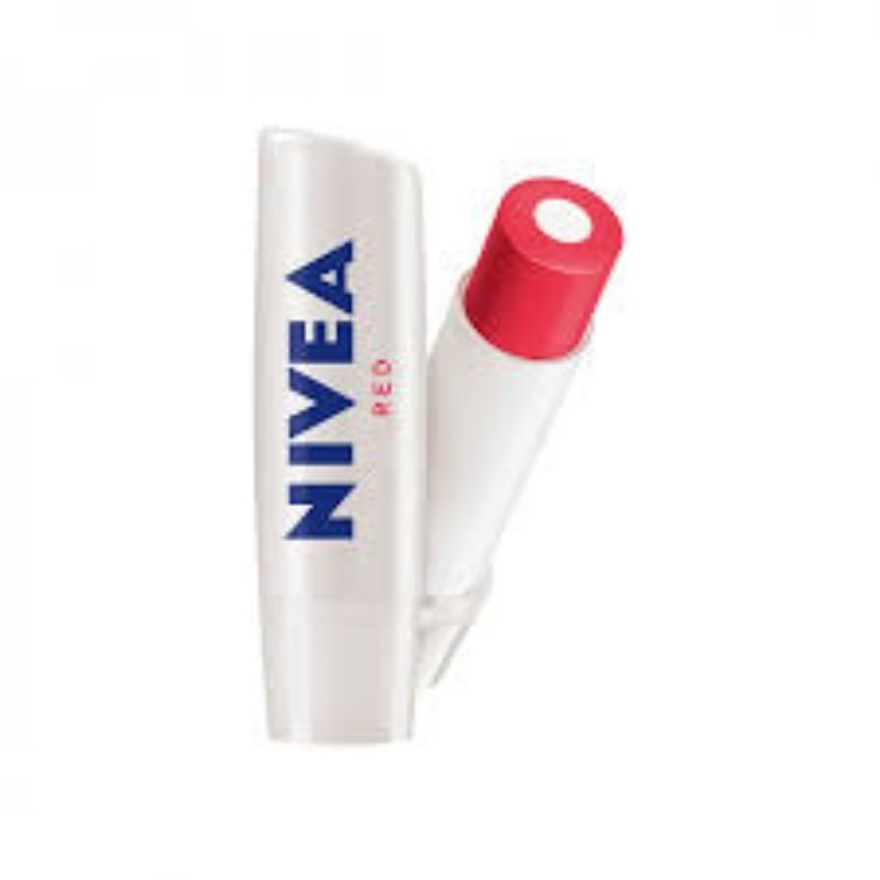 NIVEA RED SPF15 LIP BALM 4,8G MOIISTURIZING LIPBALM NO BOX | Shopee ...