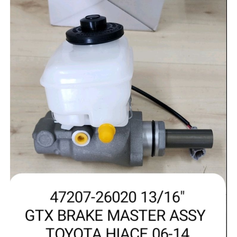 Brake Master Assembly Toyota Hiace (2006-2014) (13/16") | Shopee ...