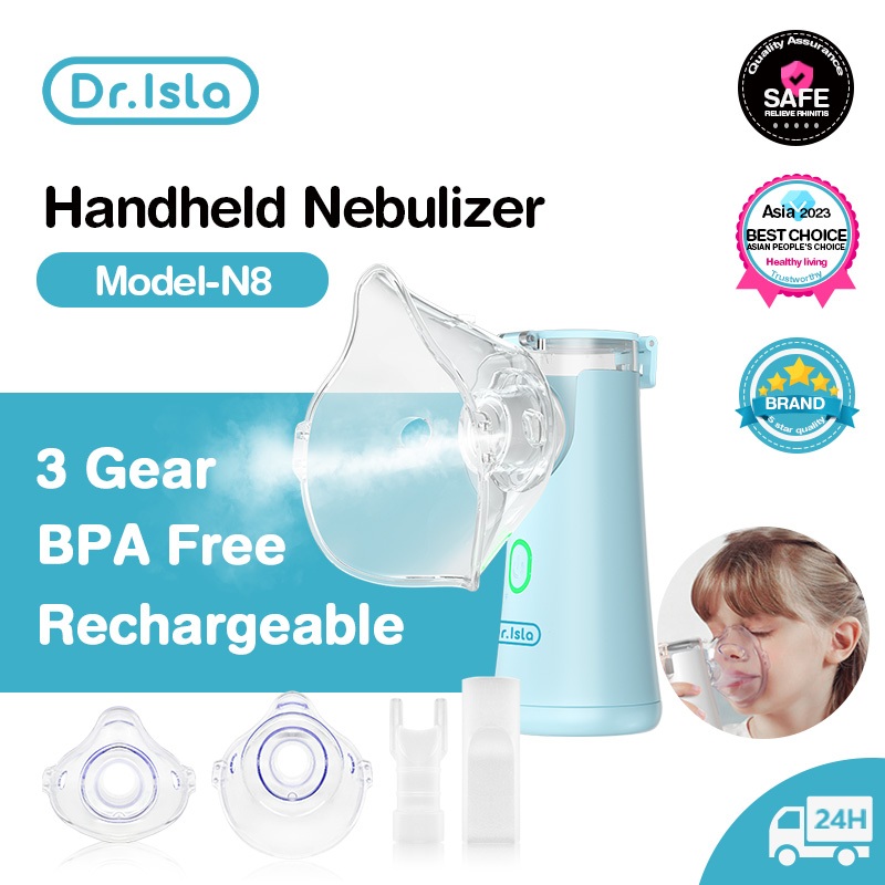 Dr.isla Portable Nebulizer Handheld Kids Adult Atomizer Inhaler ...