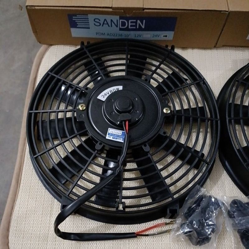 SANDEN-Auxiliary Fan Universal 12volts and 24volts With Complete ...