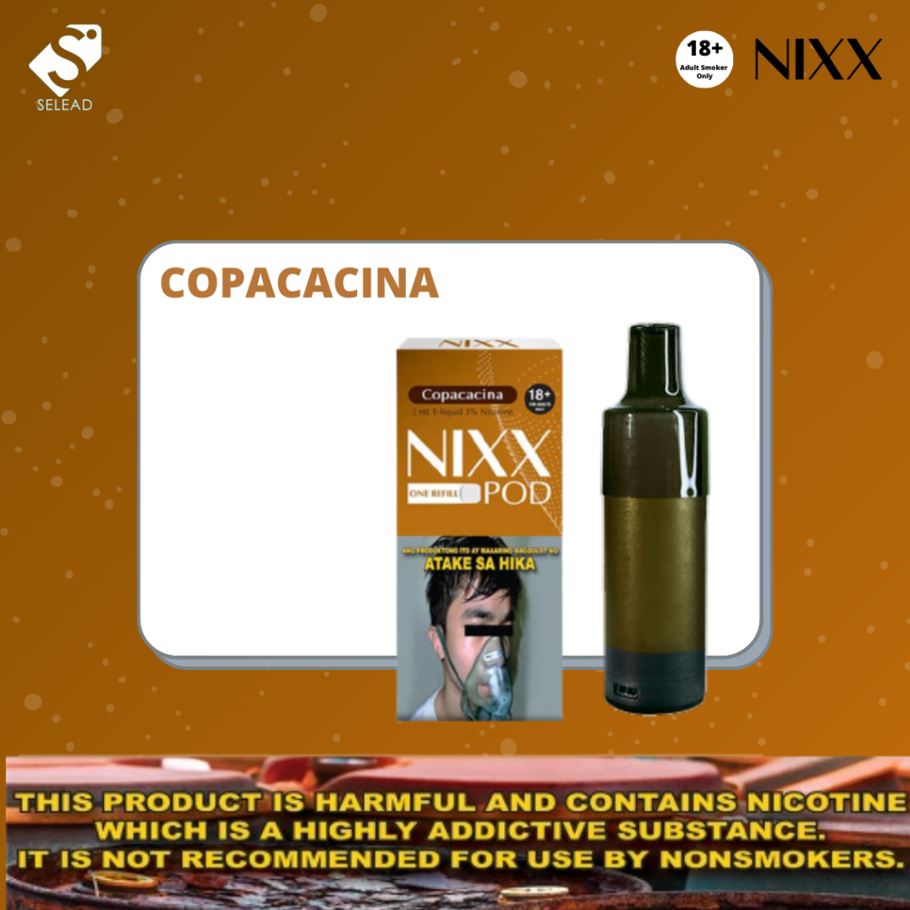 NIXX Pod - Copacacina 2.0mL | Shopee Philippines