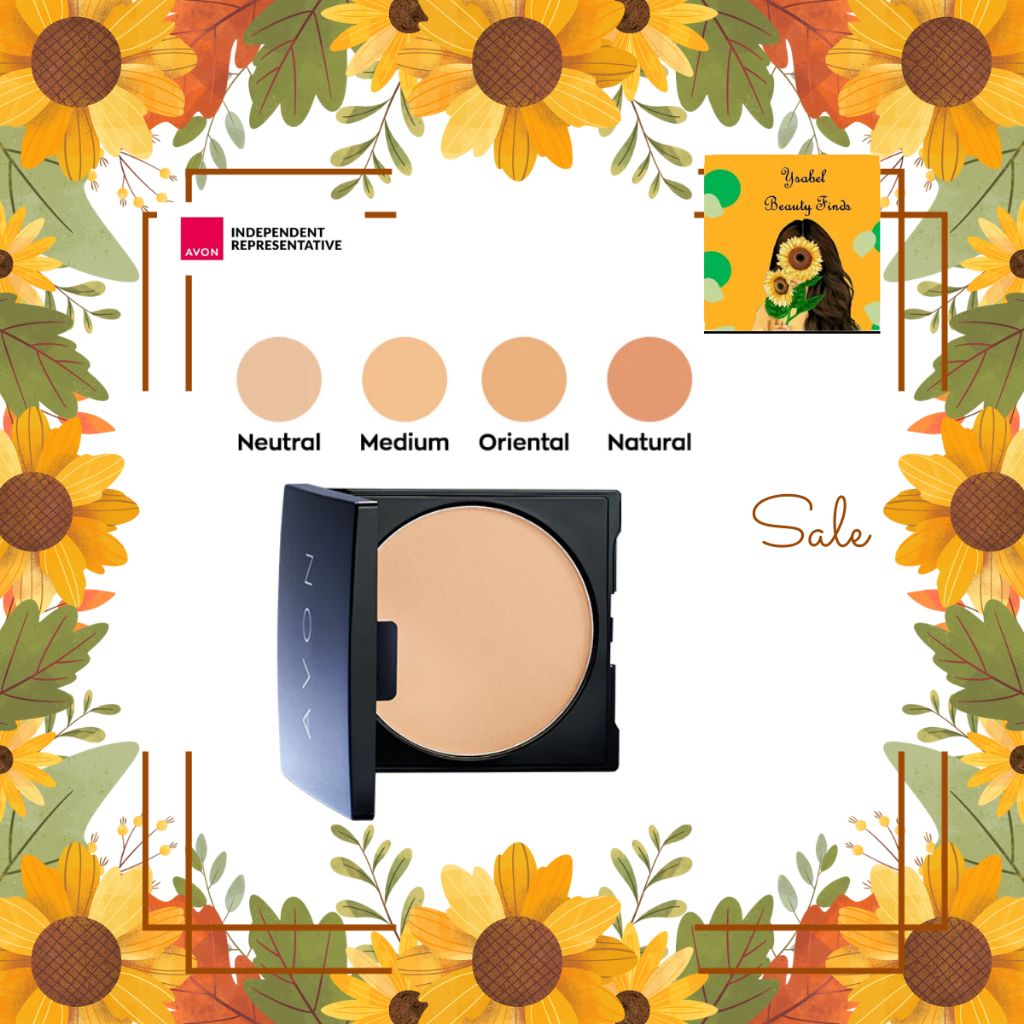 Authentic Avon Flawless Matte Ideal Oil control compact pressed powder ...