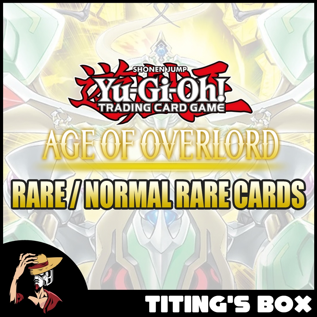 [JP] Yu-Gi-Oh! OCG Age Of Overlord [AGOV] Rare/Normal Rare Cards Yugioh Japanese Version ...