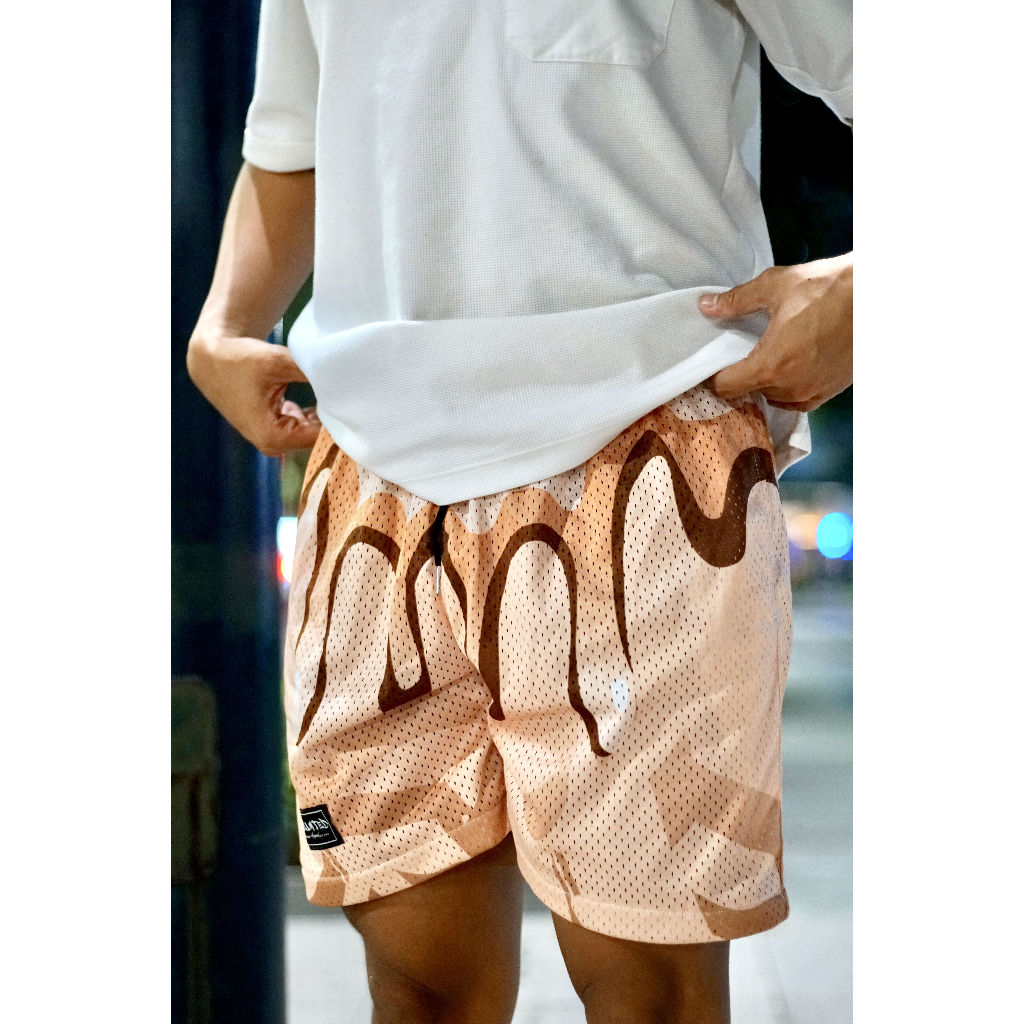 SBL CHOCO MELT MESH SHORT | Shopee Philippines