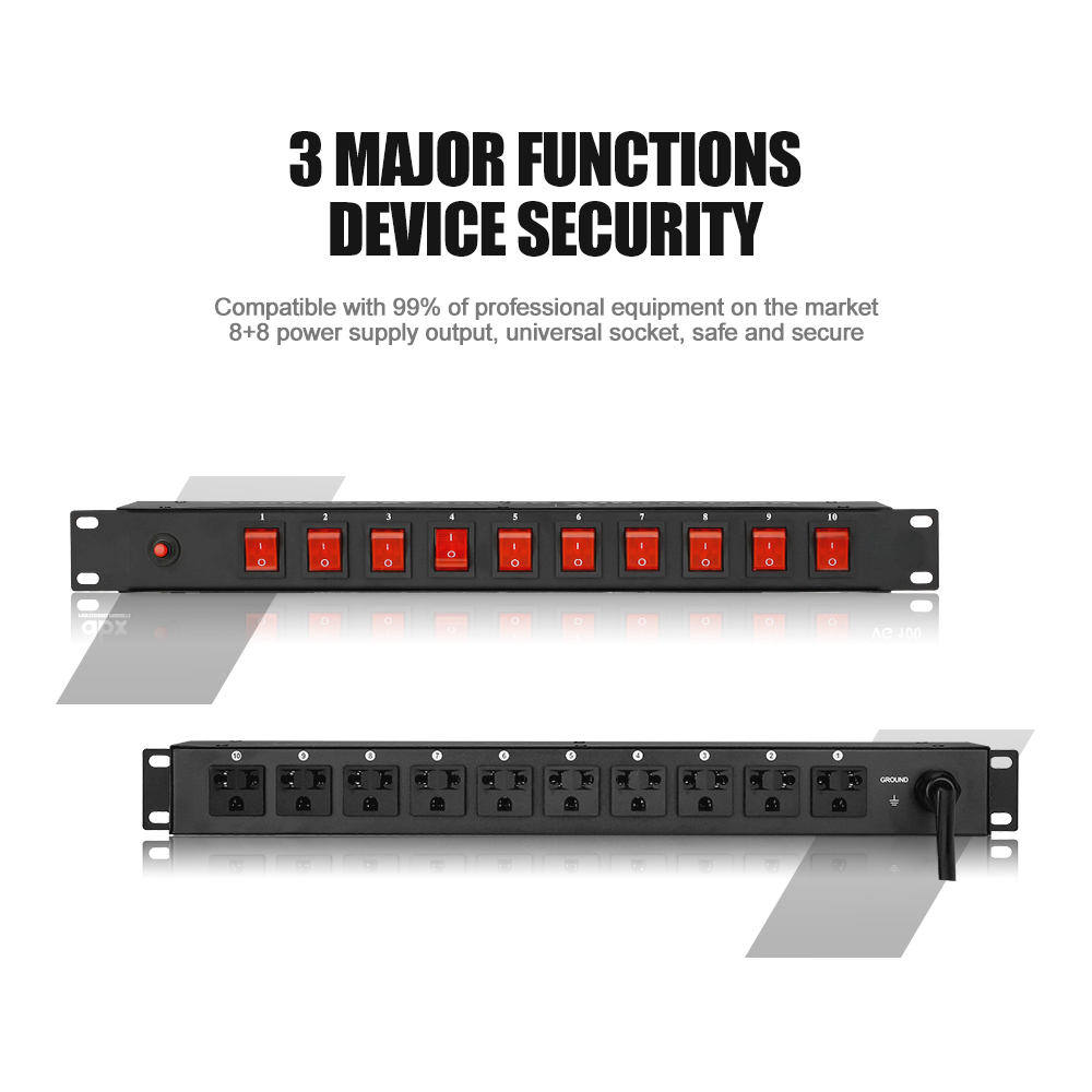 DBX YK 110/YK1000 Power Switch Controller YK110S/YK1000S - 10 Channel ...