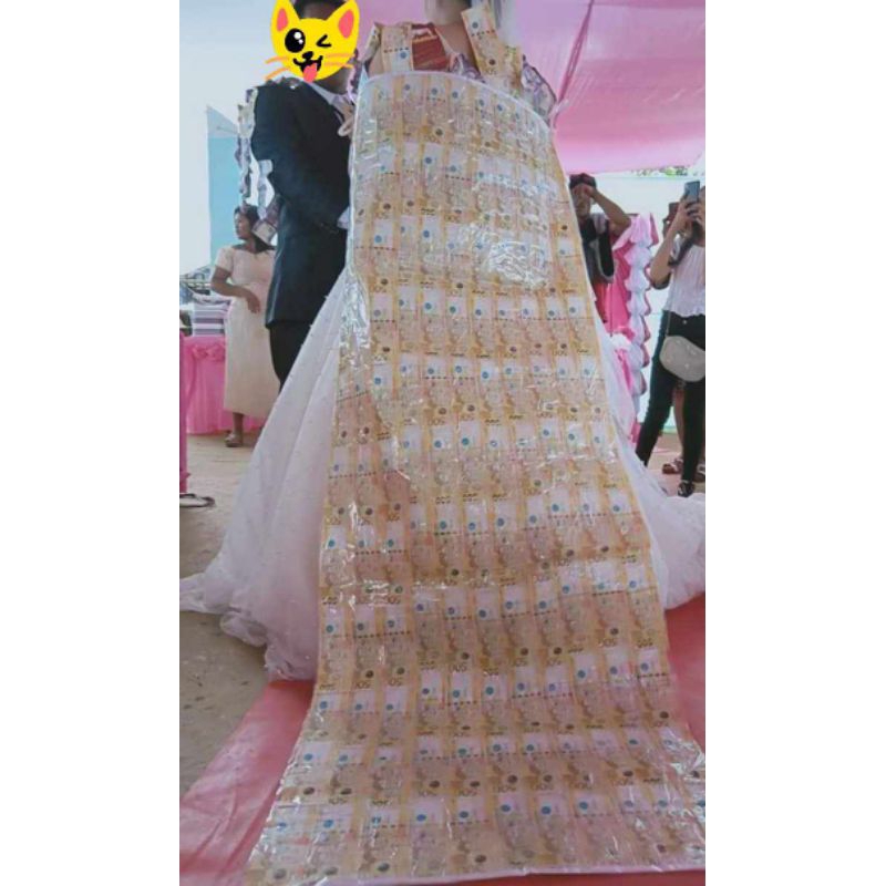 money cape for wedding ready insert cape | Shopee Philippines