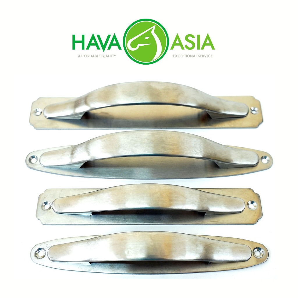 HavaAsia Heavy Duty Cabinet Pulls and Knobs Satin Stainless Brushed ...