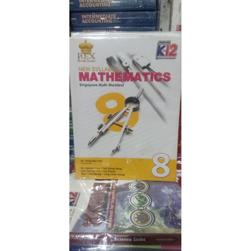 New syllabus mathematics grade 8 (slitely use) | Shopee Philippines