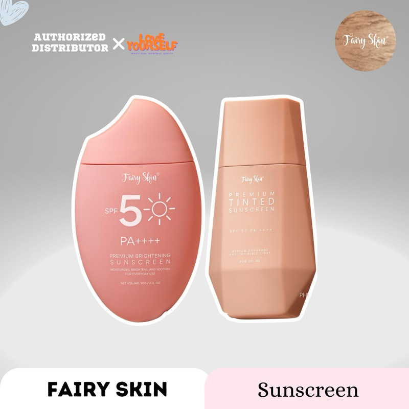 Fairy Skin Premium Brightening Sunscreen | Fairy Skin Tinted Sunscreen ...