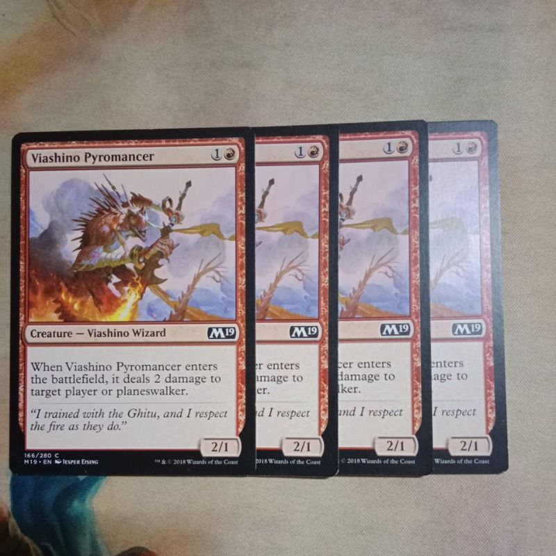 Viashino Pyromancer (Magic the Gathering) | Shopee Philippines