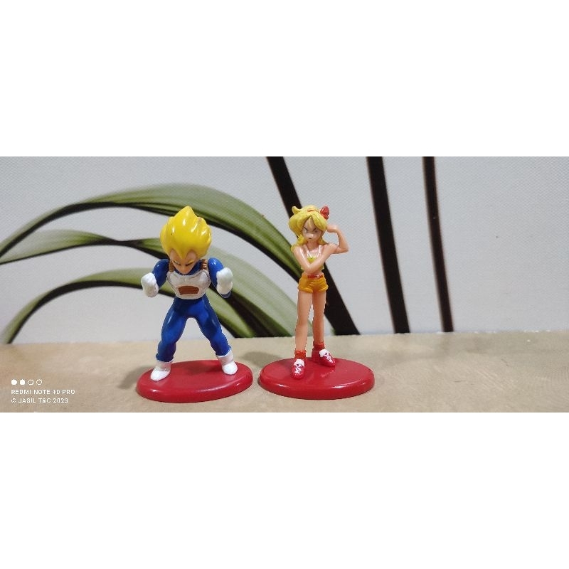 Dragon Ball Z DBZ Vegeta and Launch Coca-Cola Mini Figure | Shopee ...