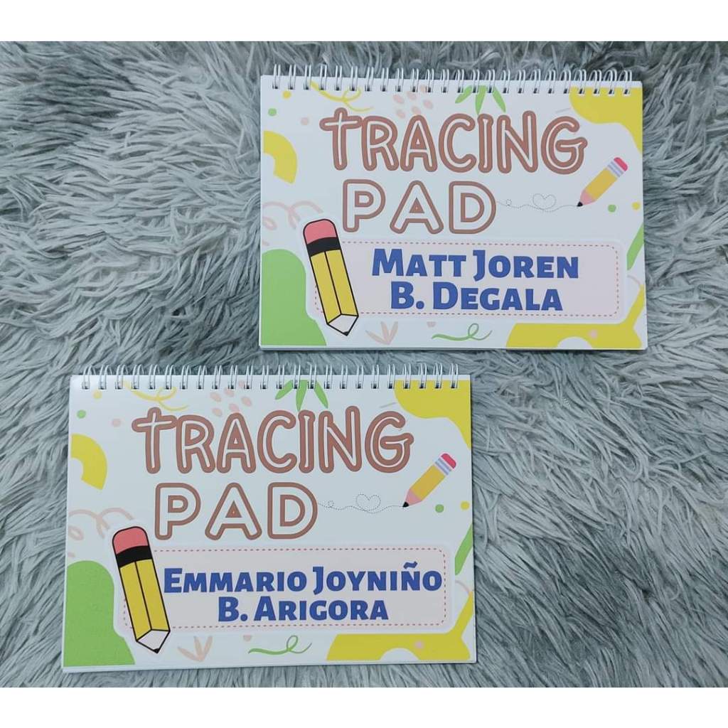 PERSONALIZED TRACING PAD | Alphabet Tracing Pad | Numbers, Shapes ...