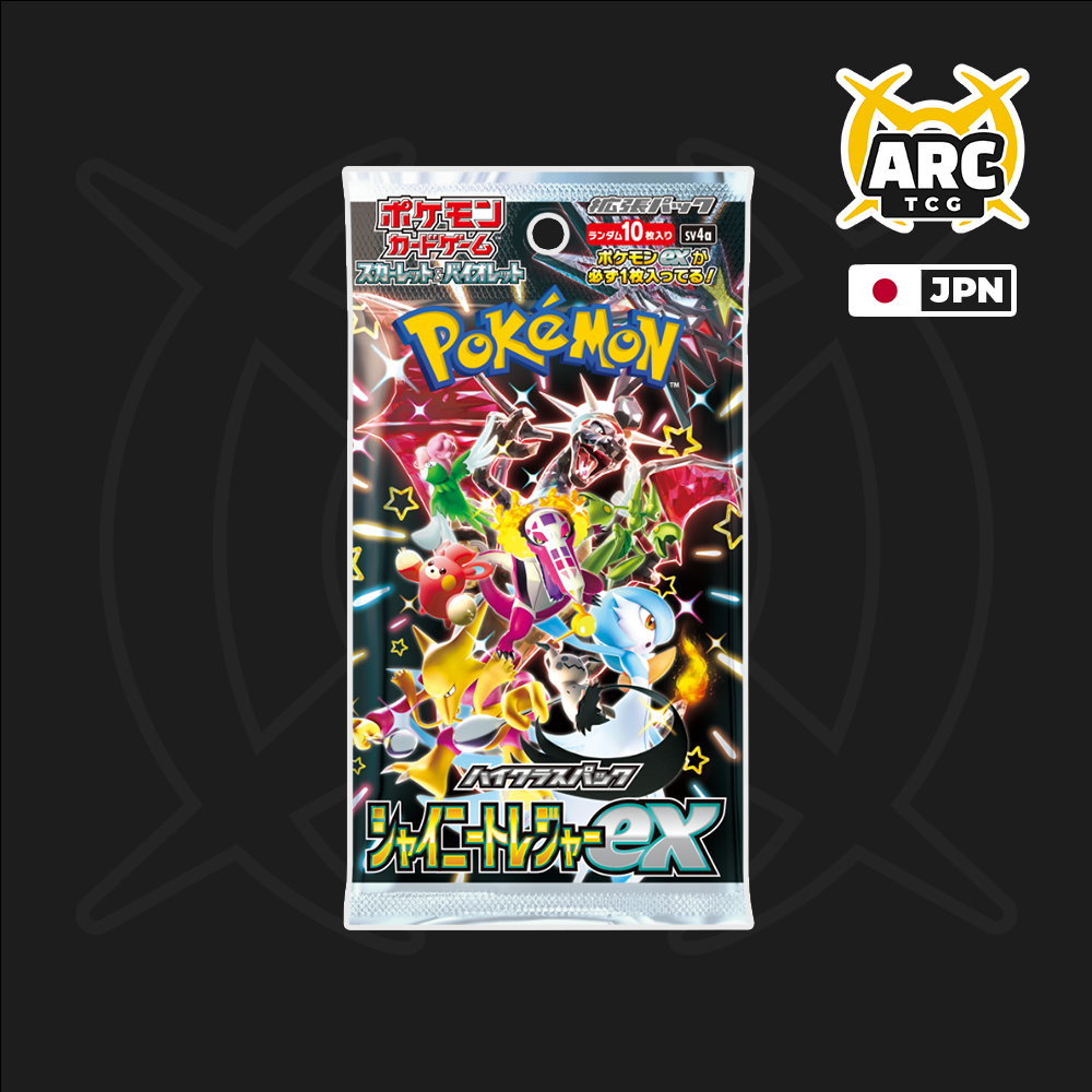 Shiny Treasure ex [SV4a] - Pokémon Card Game: Japanese Booster Pack ...