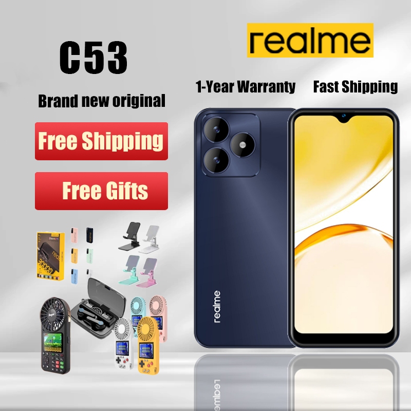 Free Gift】Realme C53 5G Smartphone Original Big Sale 16+512GB HD Camera ...