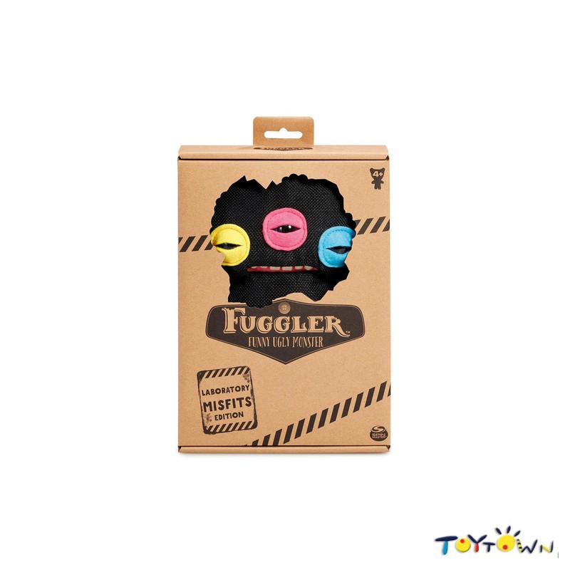 Fuggler - Laboratory Misfits Annoyed Alien (Black) Soft Toy | Shopee ...