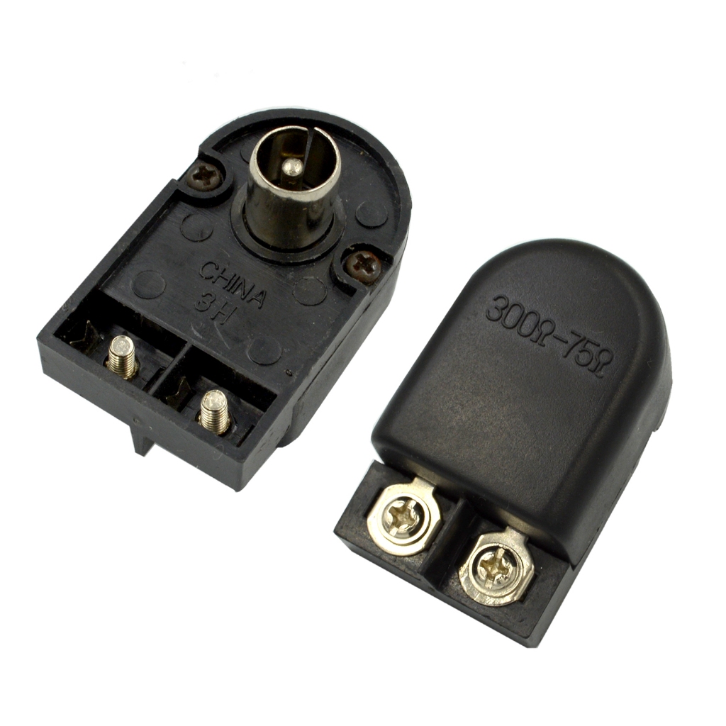 Balun 300Ω to 75Ω PAL Impedance Matching Transformer | Shopee Philippines