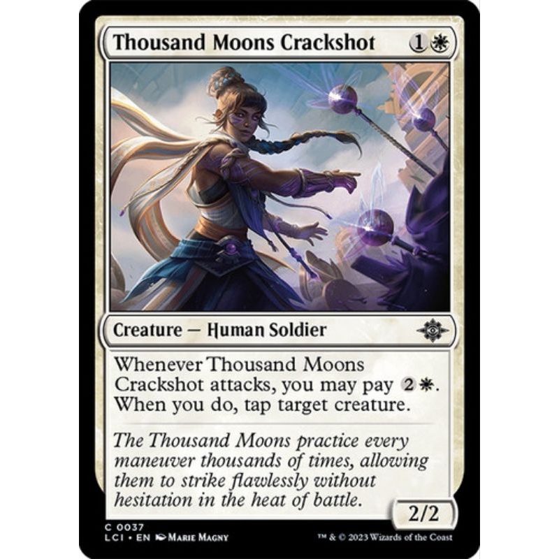 Thousand Moons Crackshot - LCI - Common - MTG Cards (WotC) | Shopee ...
