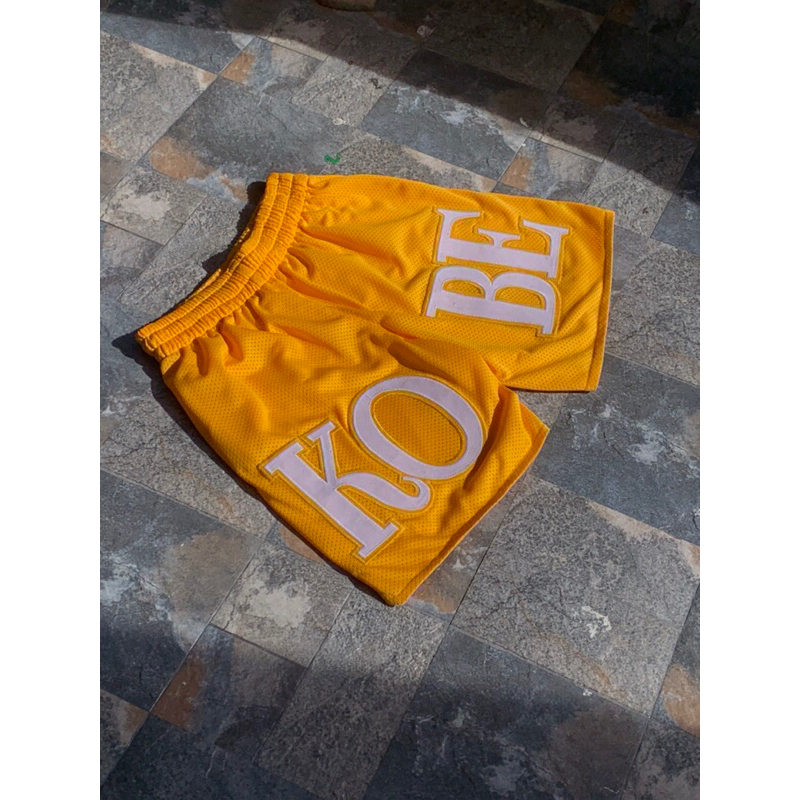 LAKERS 01’ DROP- MESH SHORT ( KOBE EDITION ) | Shopee Philippines