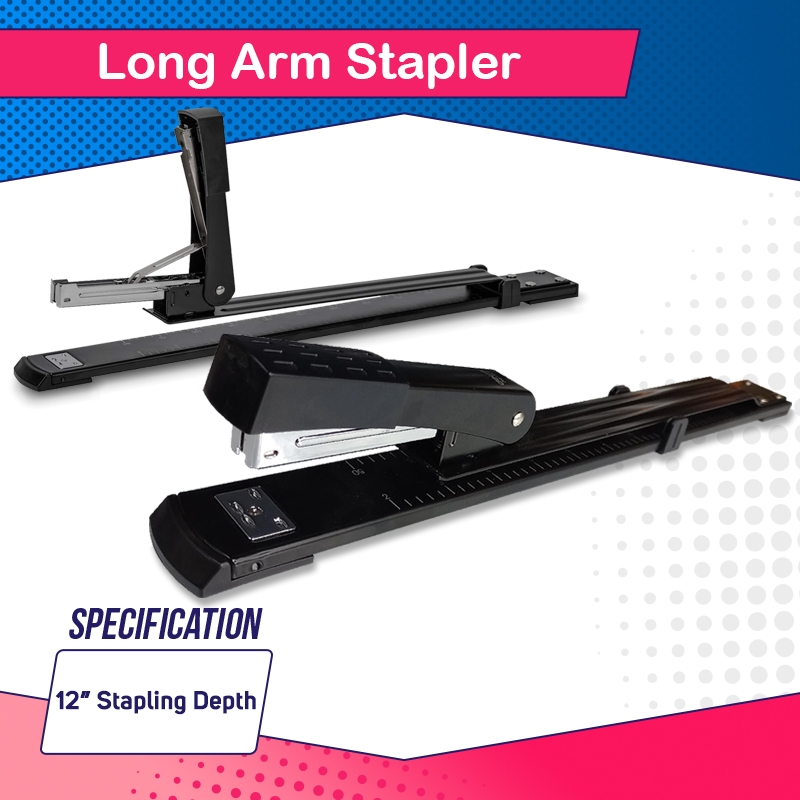 Long Arm Stapler (Random Color) | Shopee Philippines