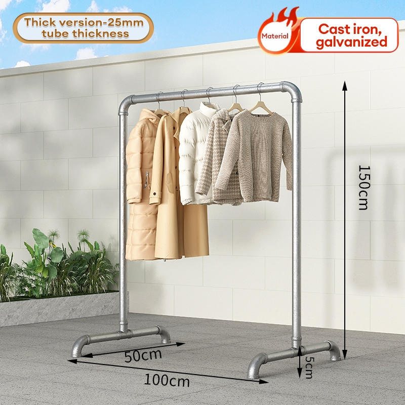 180CM Clothes Rack Stainless Sampayan Windproof Adjustable Clothes ...