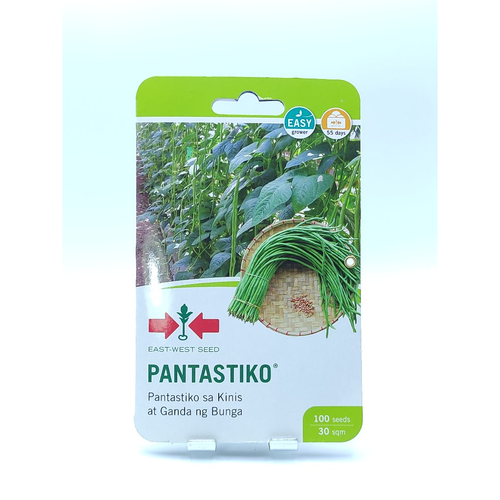 EAST-WEST SEED PANTASTIKO LONG POLE SITAO / SITAW SEEDS POUCH (100 ...