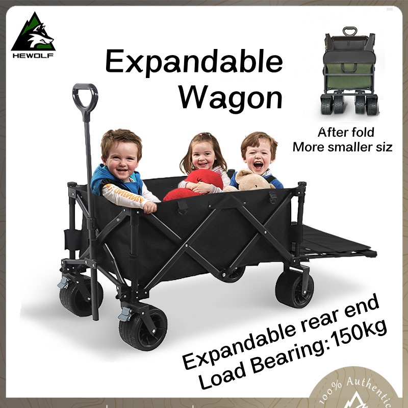 Camping Trolley Outdoor Bundle folding car collection Wagon Outdoor ...