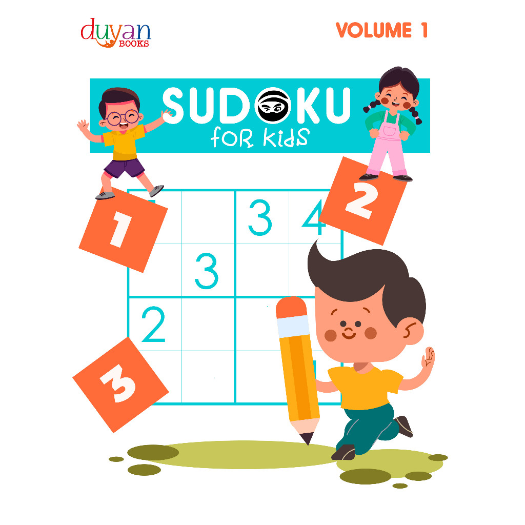Sudoku for Kids (Volume 1) - Duyan Books | Shopee Philippines