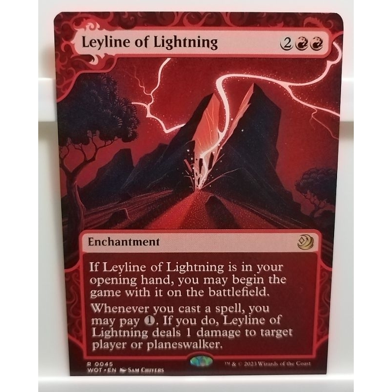 Leyline of Lightning (Magic the gathering) | Shopee Philippines