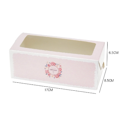 Roll Cake Box Kraft Cake Box Pastry Loaf Box Swiss Roll Banana Bread ...