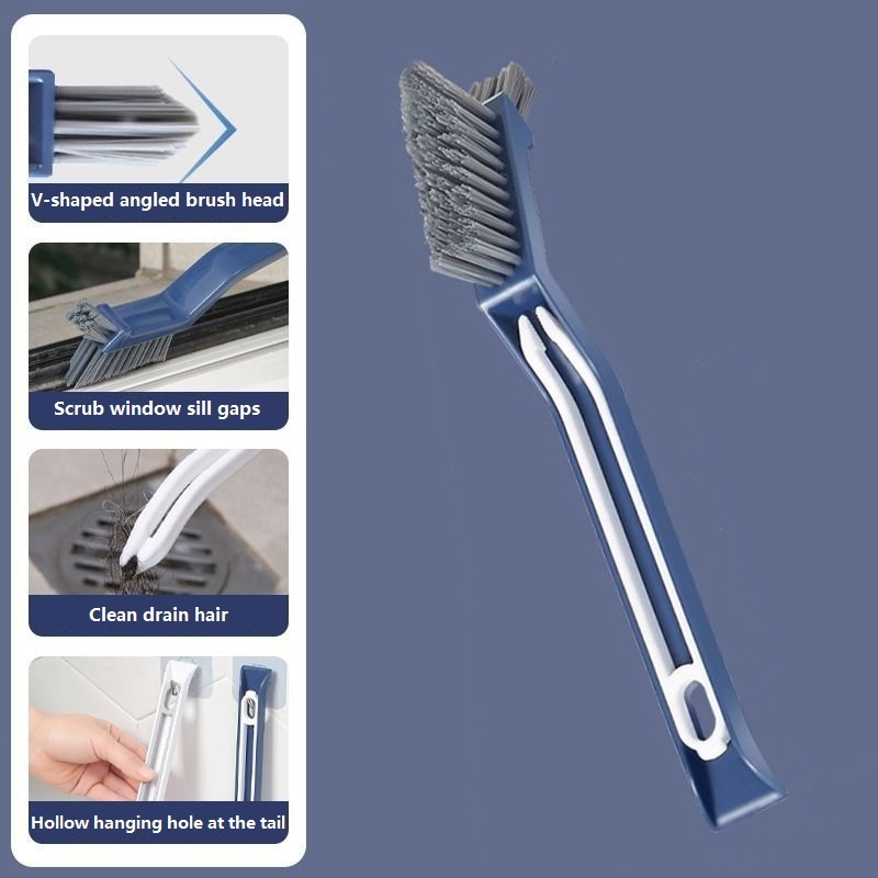 Multifunction 3IN1 Cleaning Brush with Tongs Crevice Floor Brush ...