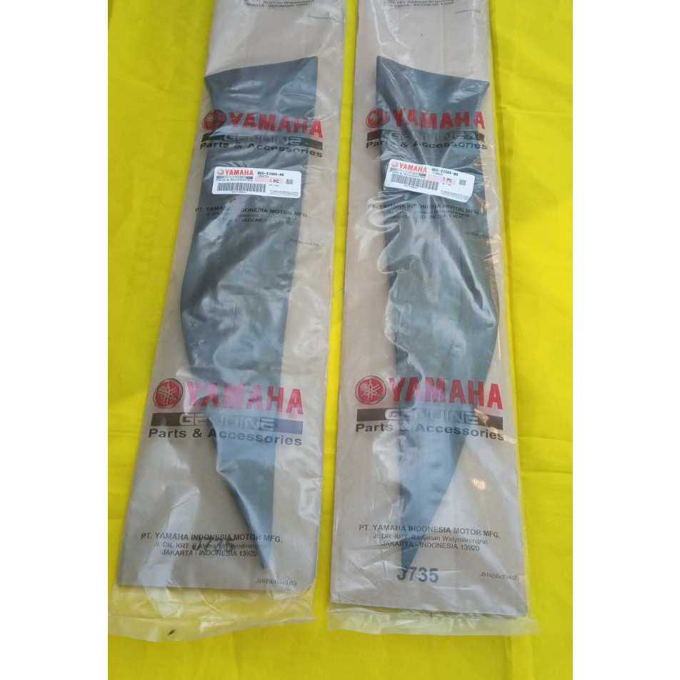 YAMAHA AEROX V1 FOOTBOARD MATTING LEFT and RIGHT ORIGINAL GENUINE ...
