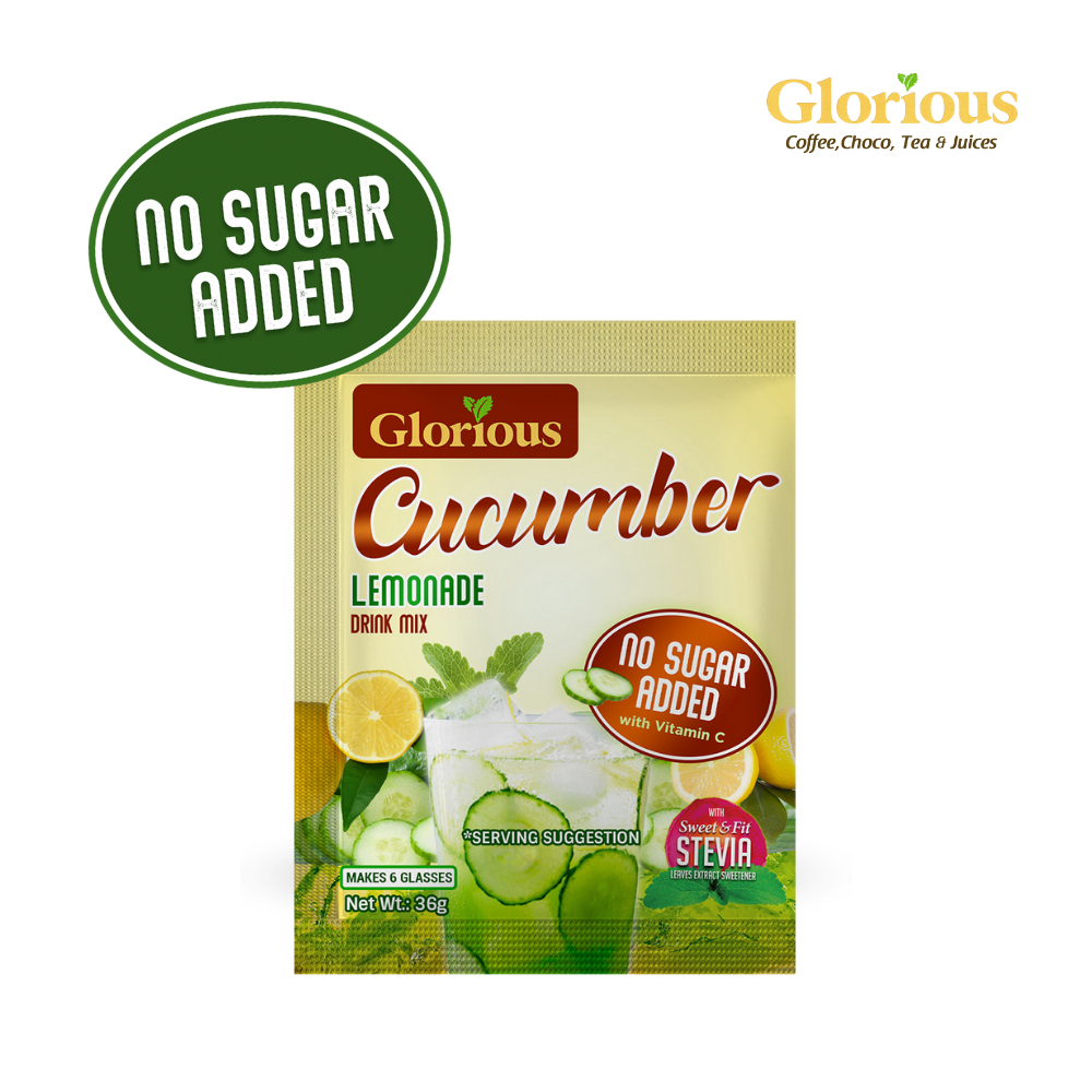Glorious Cucumber Lemonade Drink 36g x 10 sachets | Shopee Philippines