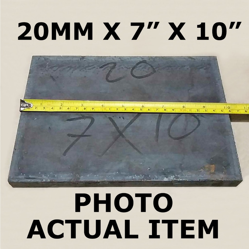 MS BASE PLATE 20MM X 7" X 10" MILD STEEL ...