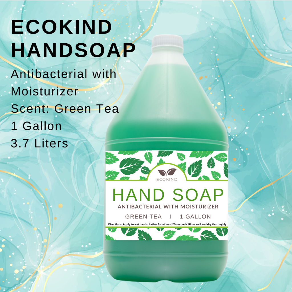 Ecokind Hotel Hand Soap Hand Wash Antibacterial with Moisturizer Green ...