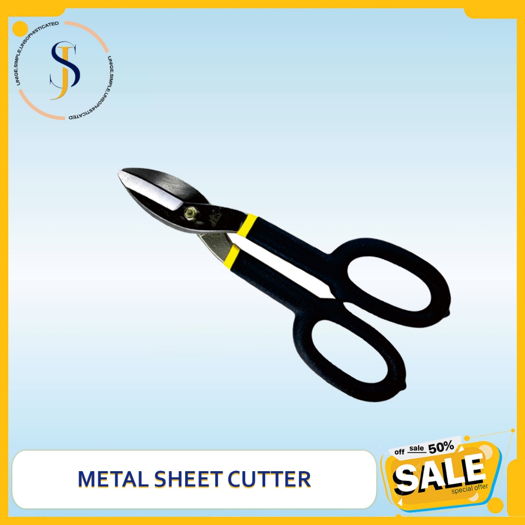 Metal Sheet Cutters for Left and Right Hand, Straight Cut Tin Snip(10 ...