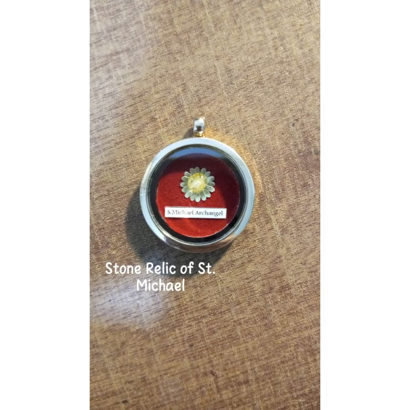 St. Michael Relic Memento Locket | Shopee Philippines