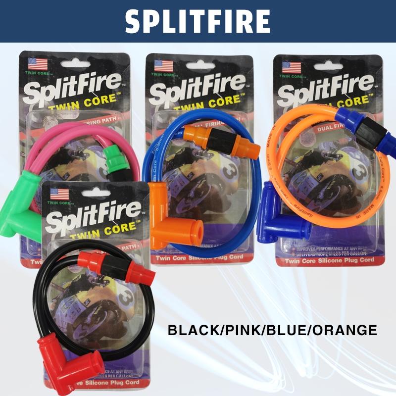 MOTORCYCLE SPLIT FIRE TWIN CORE (UNIVERSAL) | Shopee Philippines