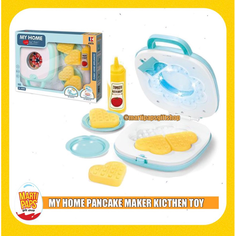MY HOME PANCAKE MAKER KITCHEN REALISTIC TOY | Shopee Philippines