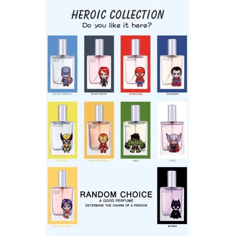 superheroes sweet night perfume | Shopee Philippines