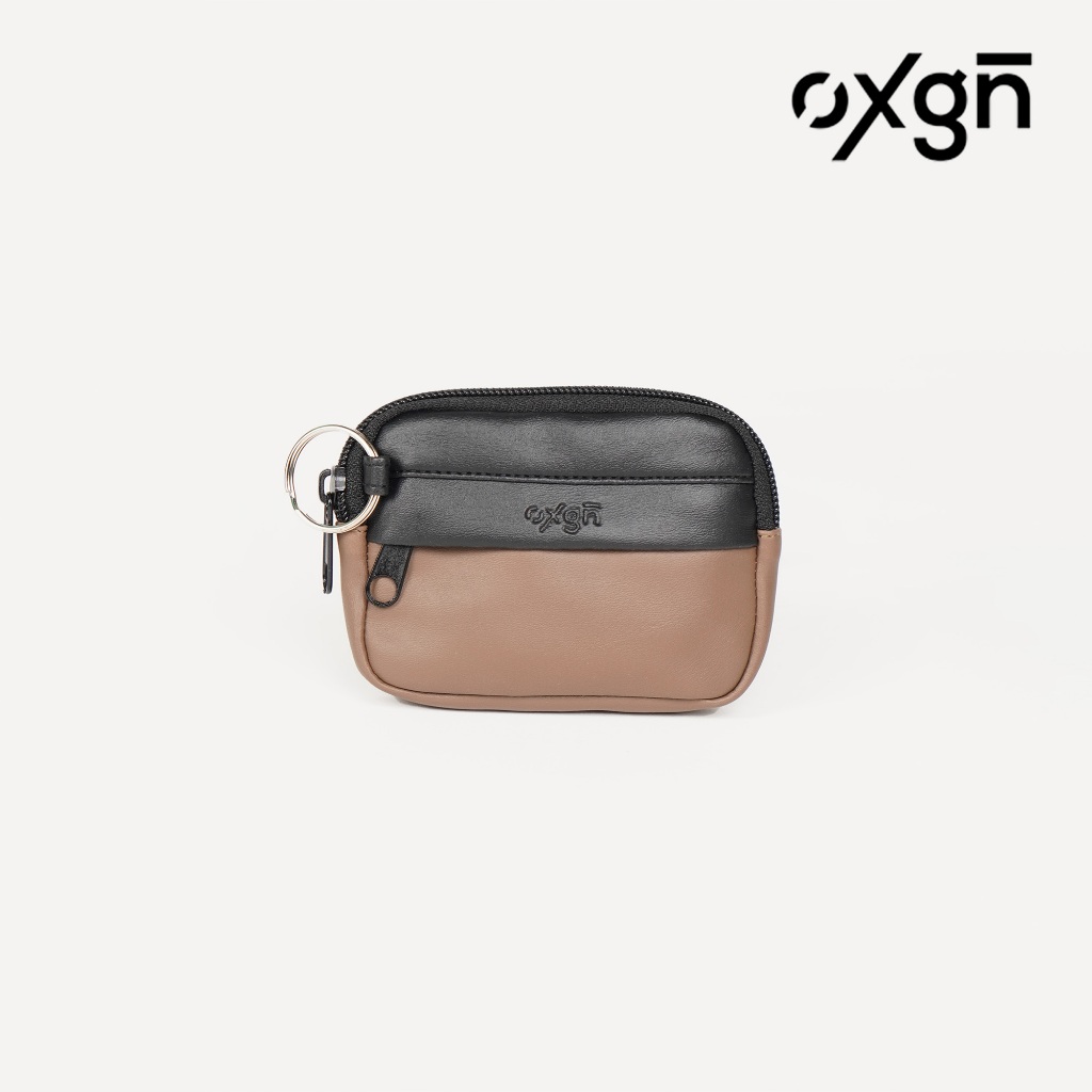 OXGN Coin Purse For Men And Women (Black/Deep Brown/Tan) | Shopee ...