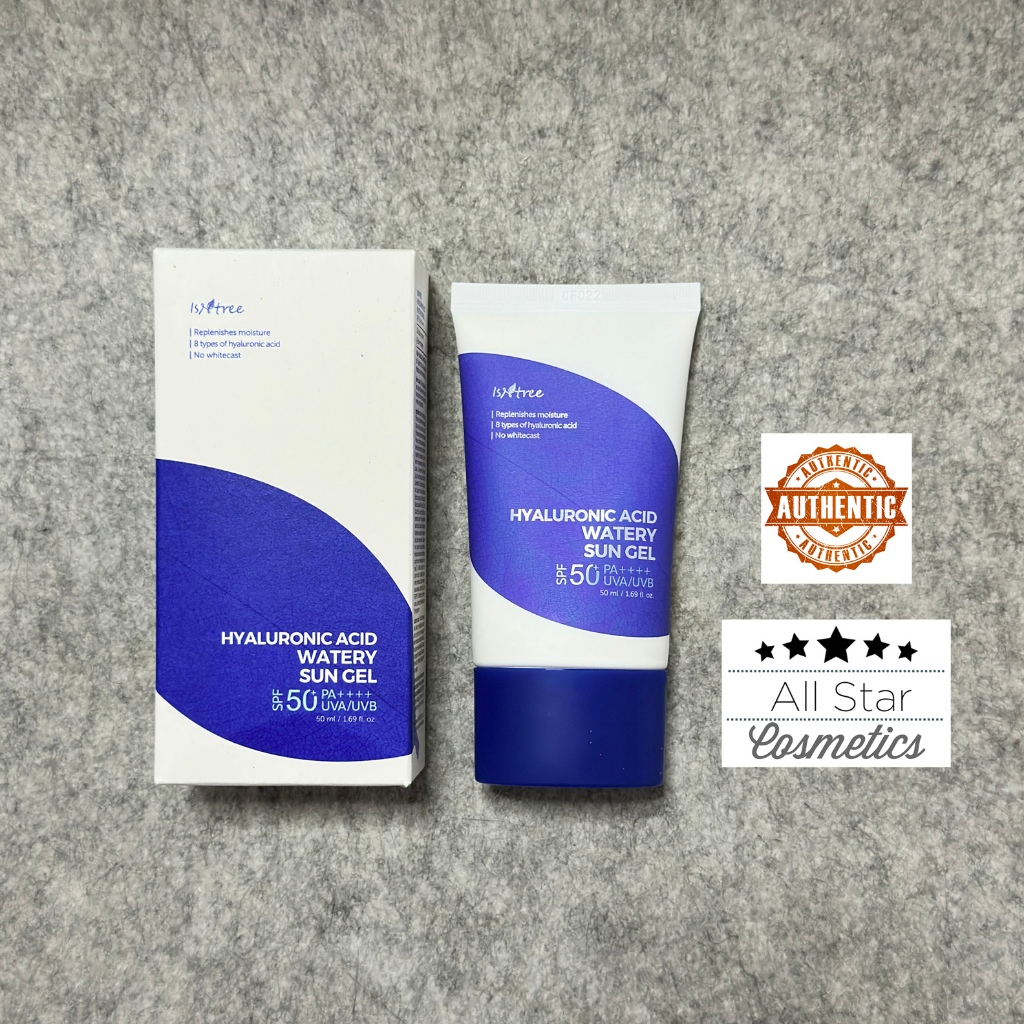 ISNTREE Hyaluronic Acid Watery Sun Gel SPF50+ PA++++ 50ml (RENEWED ...