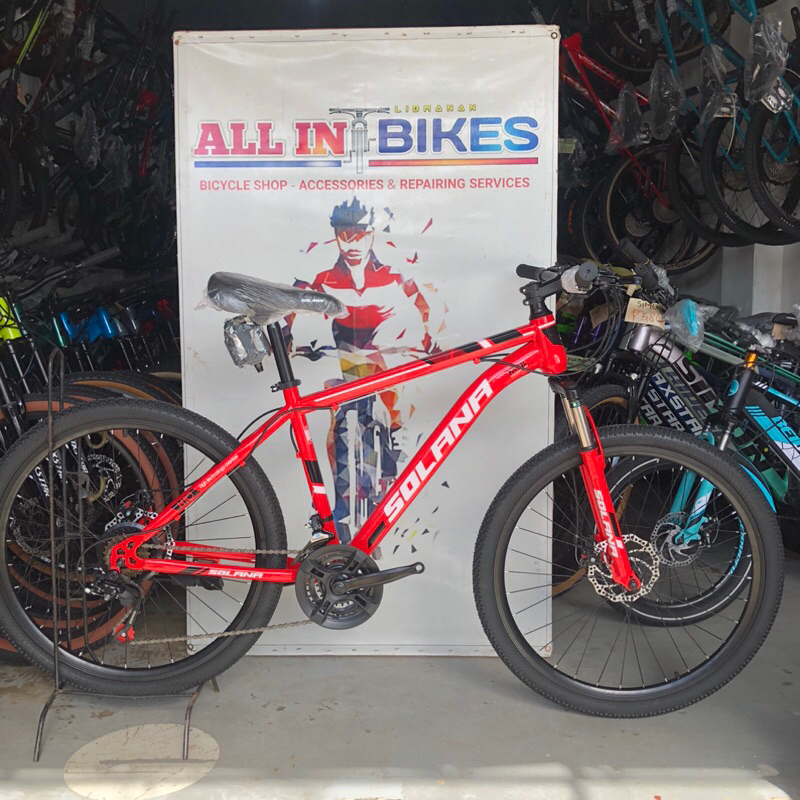 Solana 26er Mountain Bikes 3x7Speed With Freebies | Shopee Philippines