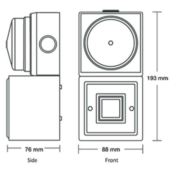 DEMCO Fire Alarm Sounder & Strobe Light Combined D-115/154L 12V- 24V DC ...