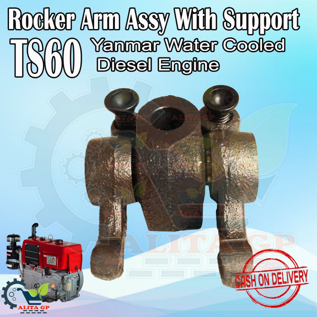 Rocker Arm Assy With Support Yanmar TS60 SS60 NS60 NS50 Water Cooled ...