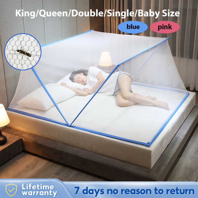 Kulambo Mosquito Net Bed 160CM/180CM Foldable Mosquito Net Family ...