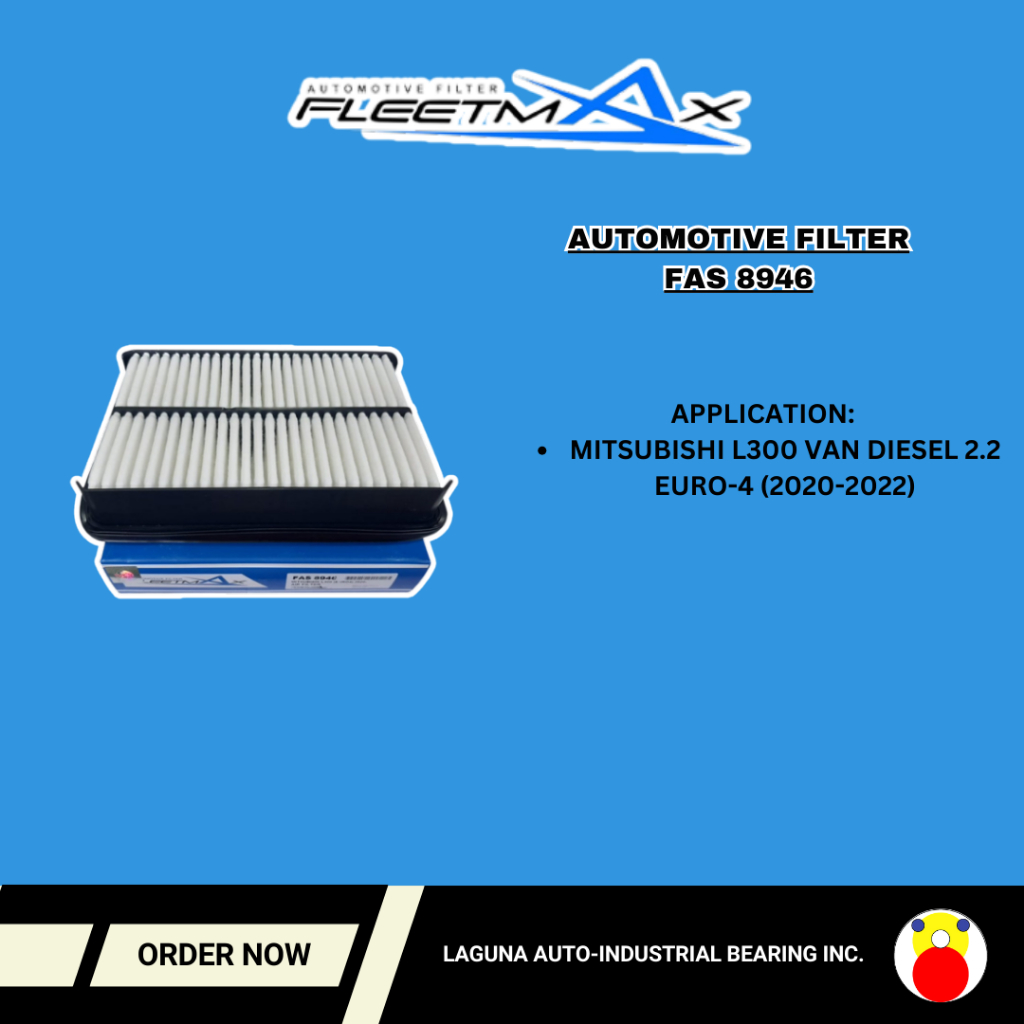 FLEETMAX - FAS 8946 Automotive Air Filter for MITSUBISHI L300 VAN ...