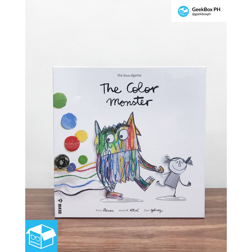The Color Monster Board Game | Shopee Philippines