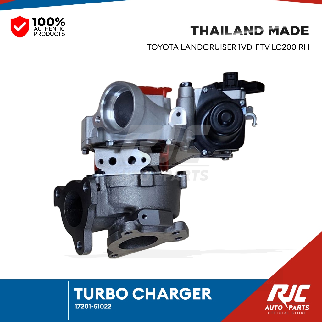 TURBO CHARGER 17201-51022 TOYOTA LANDCRUISER 1VD-FTV LC200 RH 1pc ...