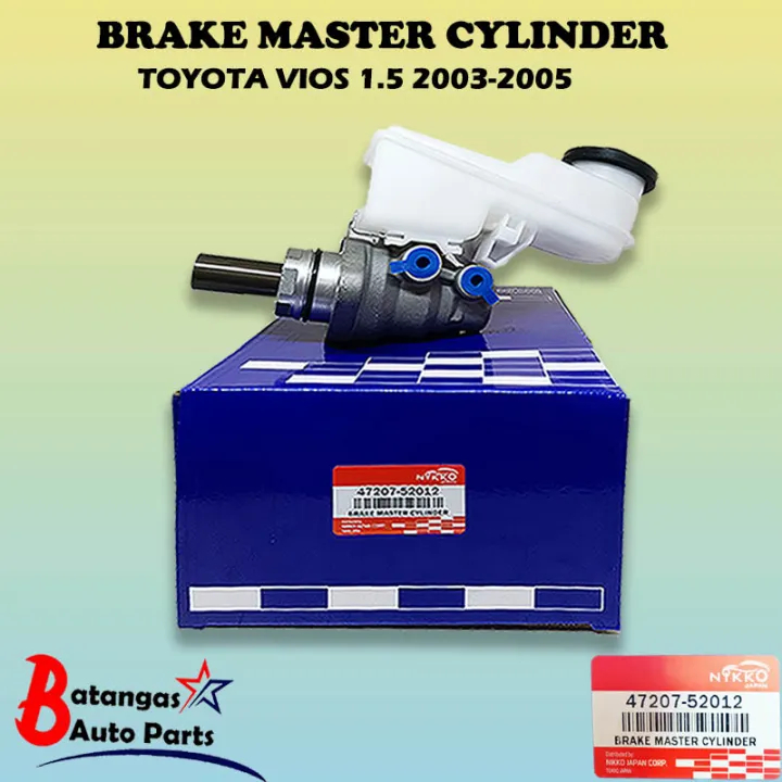 Toyota Vios Brake Cylinder/2003-2005 Model/47207-52012/1st Generation ...