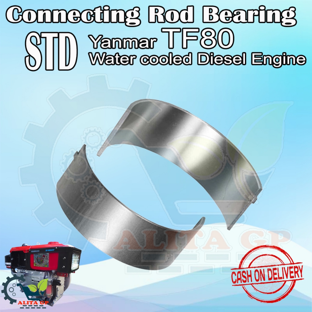 Connecting Rod Bearing STD Yanmar TF80 TF90 TF75 TF95 TF85 NF85 NF80 ...
